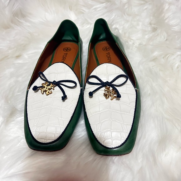 Tory Burch | Shoes | Tory Burch Green And White Mens Shoes | Poshmark
